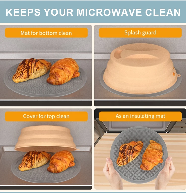Microwave Food Covers - Durable, Customizable, and Sustainable