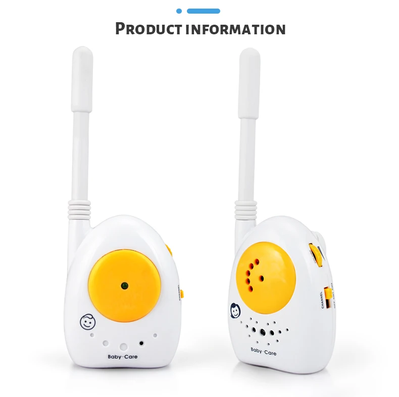 Horigen Digital Wireless 2 Way Audio Baby Monitor - 300m Range