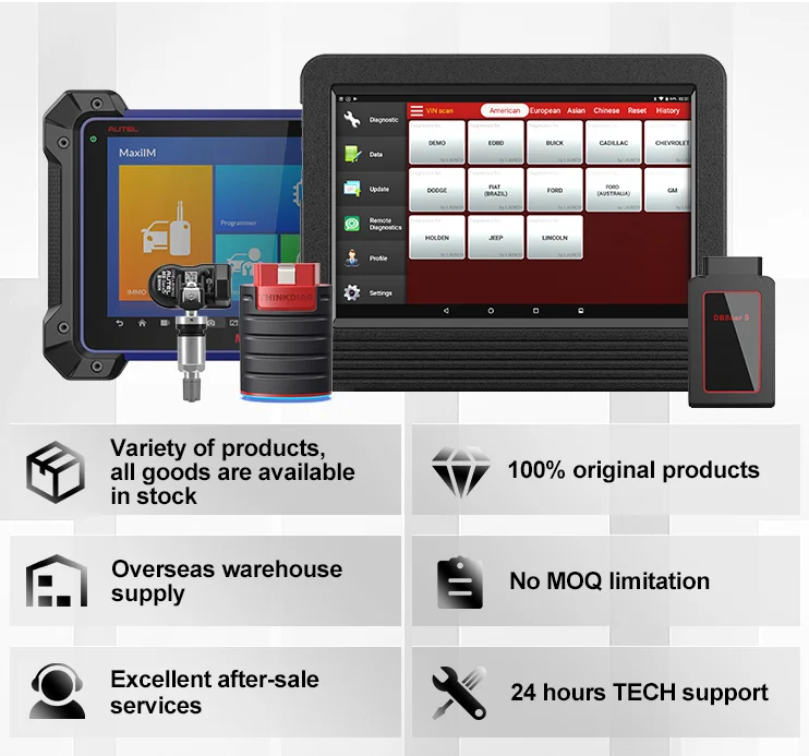 Tpms Diagnostic & Service Tool Autel Maxitpms Ts601 Features ...