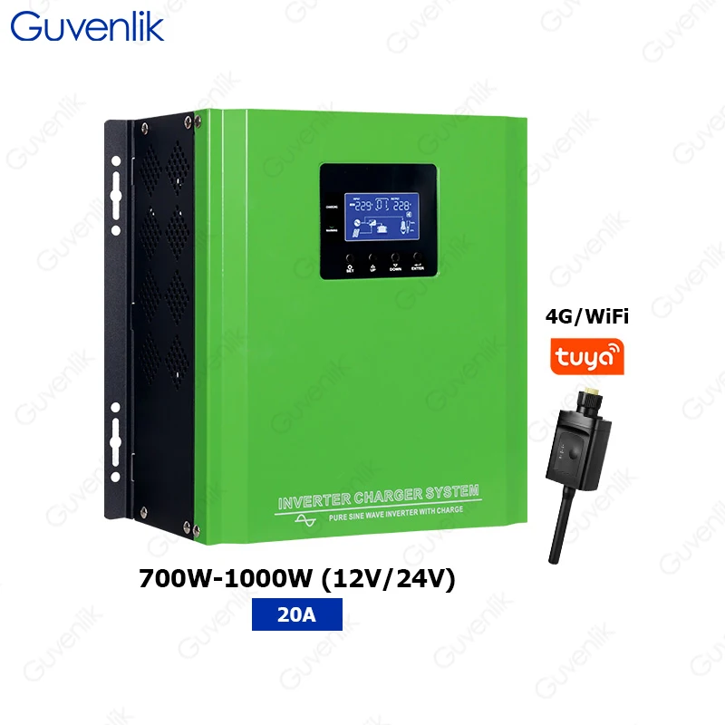Guvenlik 12v-48v Hybrid Solar Inverter Low Frequency 96v Mppt Pwm ...