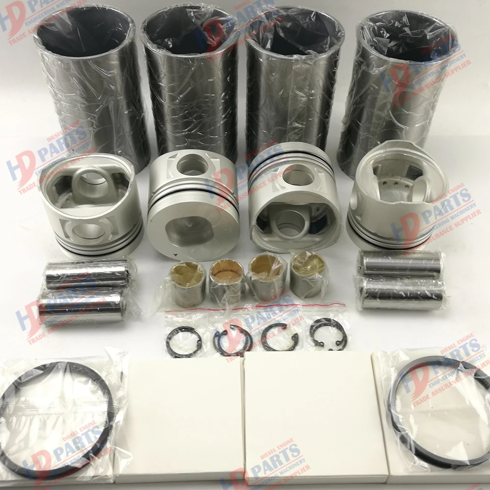 4BE1 Cylinder Liner Piston for ISUZU Engine Repair Parts Kit