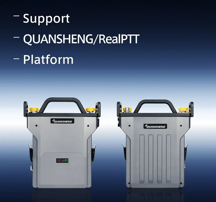 Manpack Radio Mobile Tactical Backpack Emergency Communication for Security