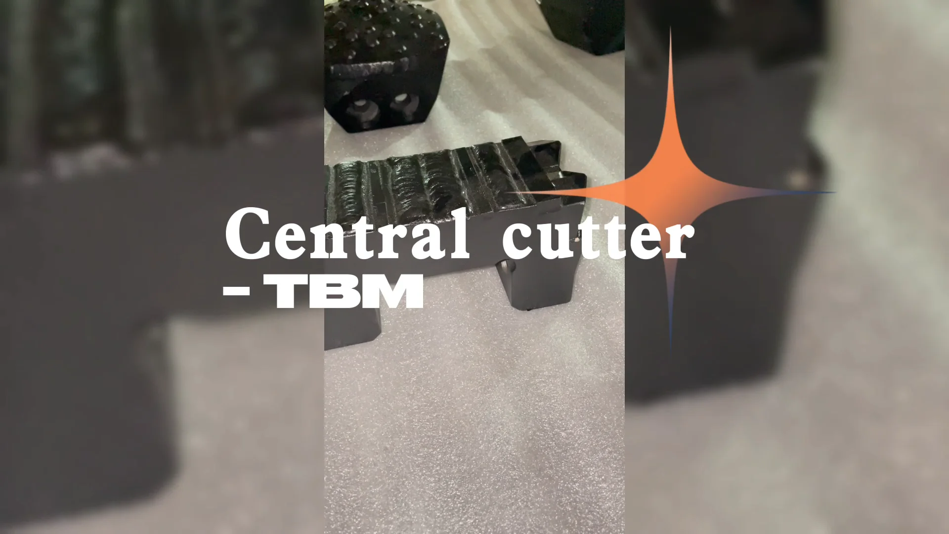 Tunnel Boring Machine Shield Driven Cutting Tool Central Cutter Bit For ...