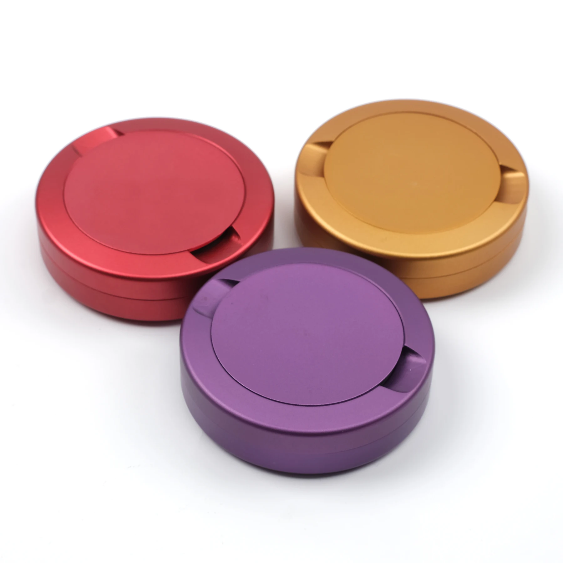 Custom Sand Blast and Anodized Surface Aluminum Snus Cans