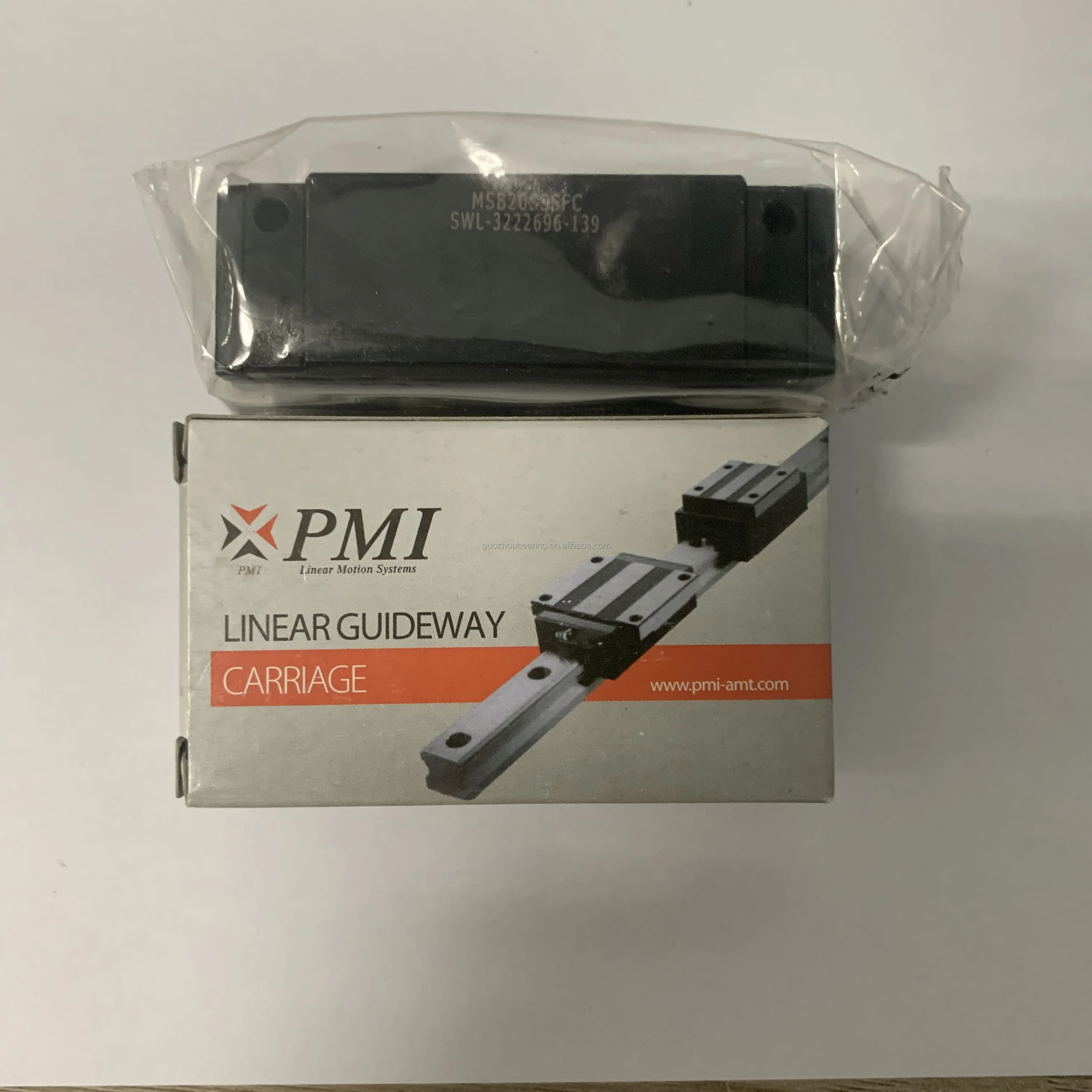 PMI Linear Guide Block MSB20S - High Rigidity & Smoothness