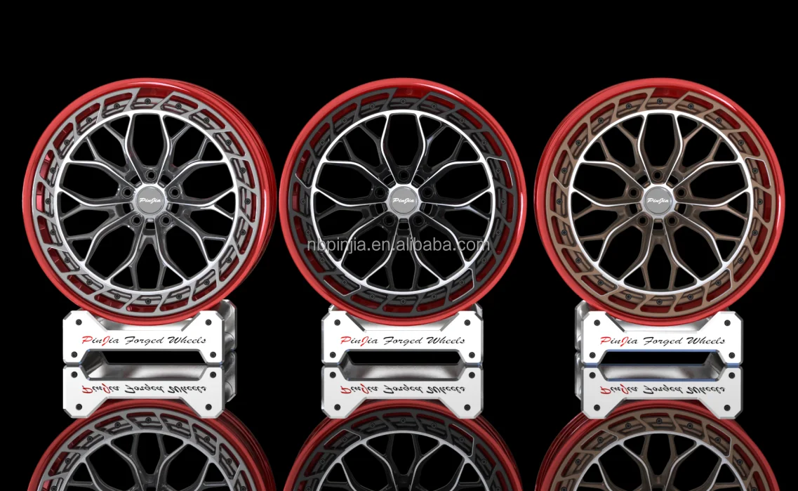 Monoblock CVT Black Silver Bronze Gun Metal Forged Wheels for Huracan ...
