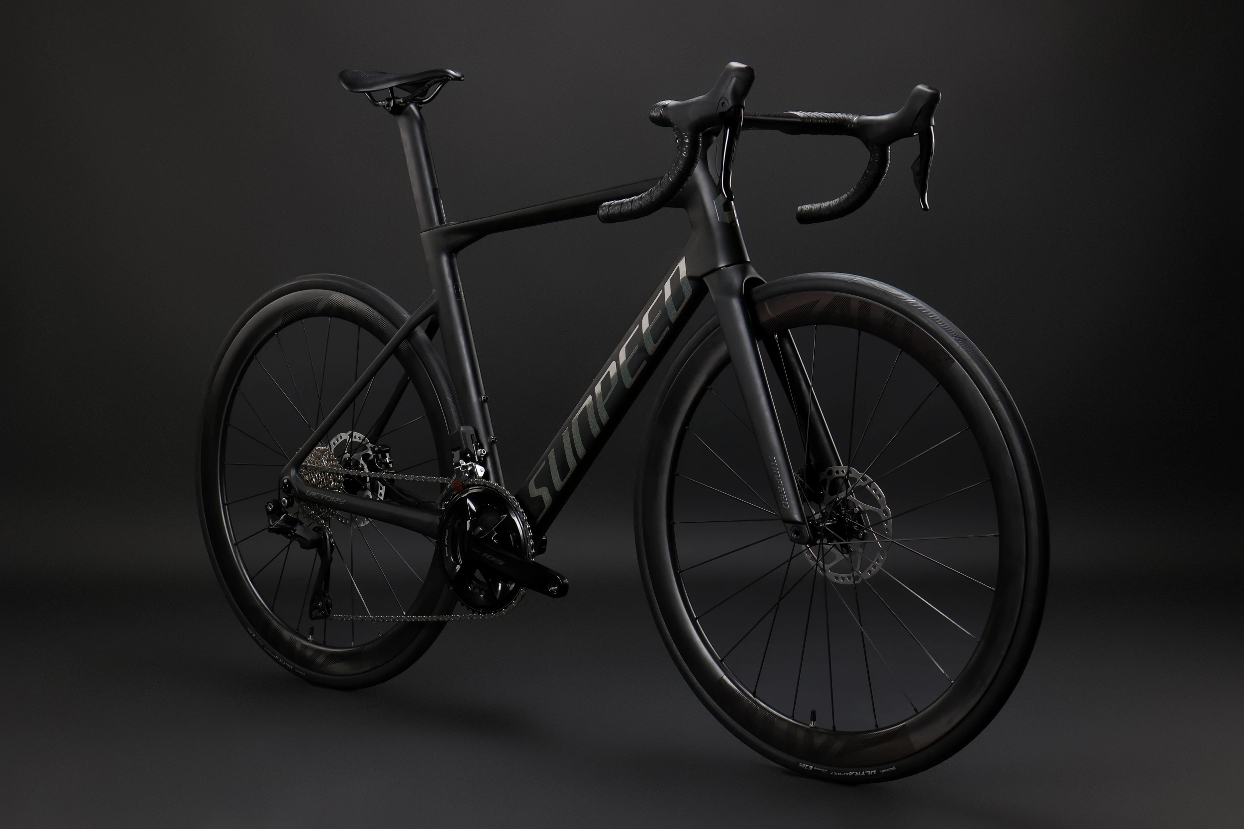 SUNPEED VICTORY - 700C Carbon Road Bike with 24 Speeds