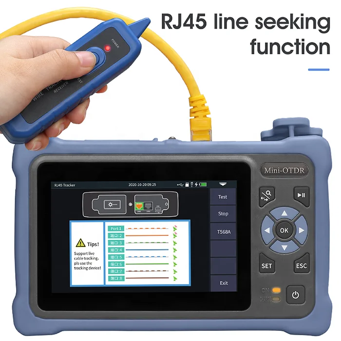 Network Cable Tester Fiber Optic Production Machine Wavelength Optical ...