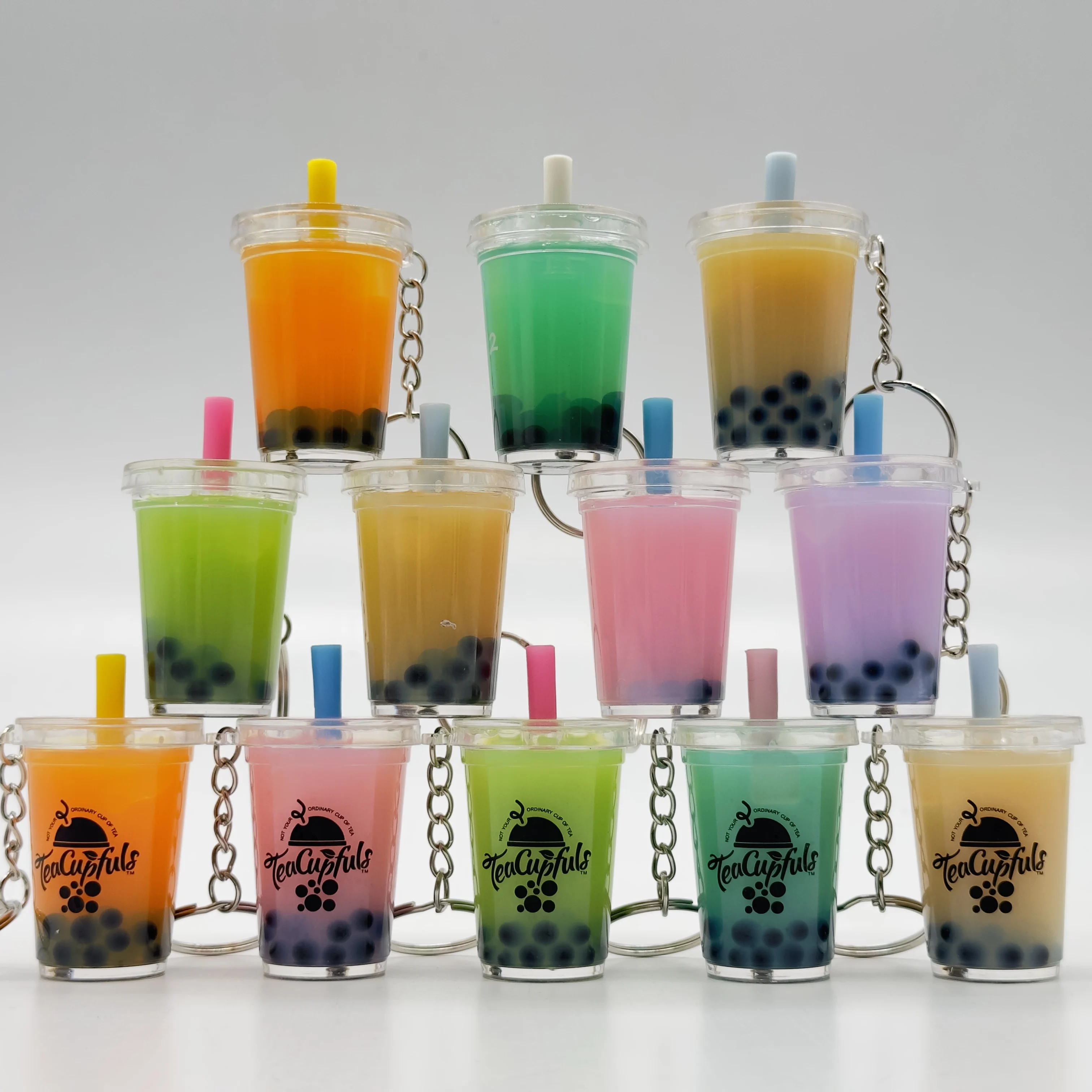 Custom Boba Keychains - Professional Manufacturer Direct