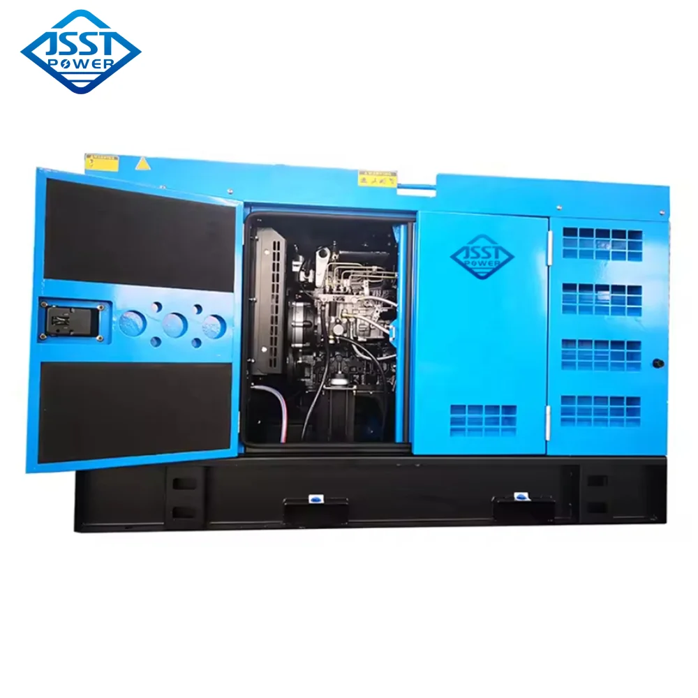 JSST 3 phase Power 100 kva 80kw generator Silent CumminsEngine and ...
