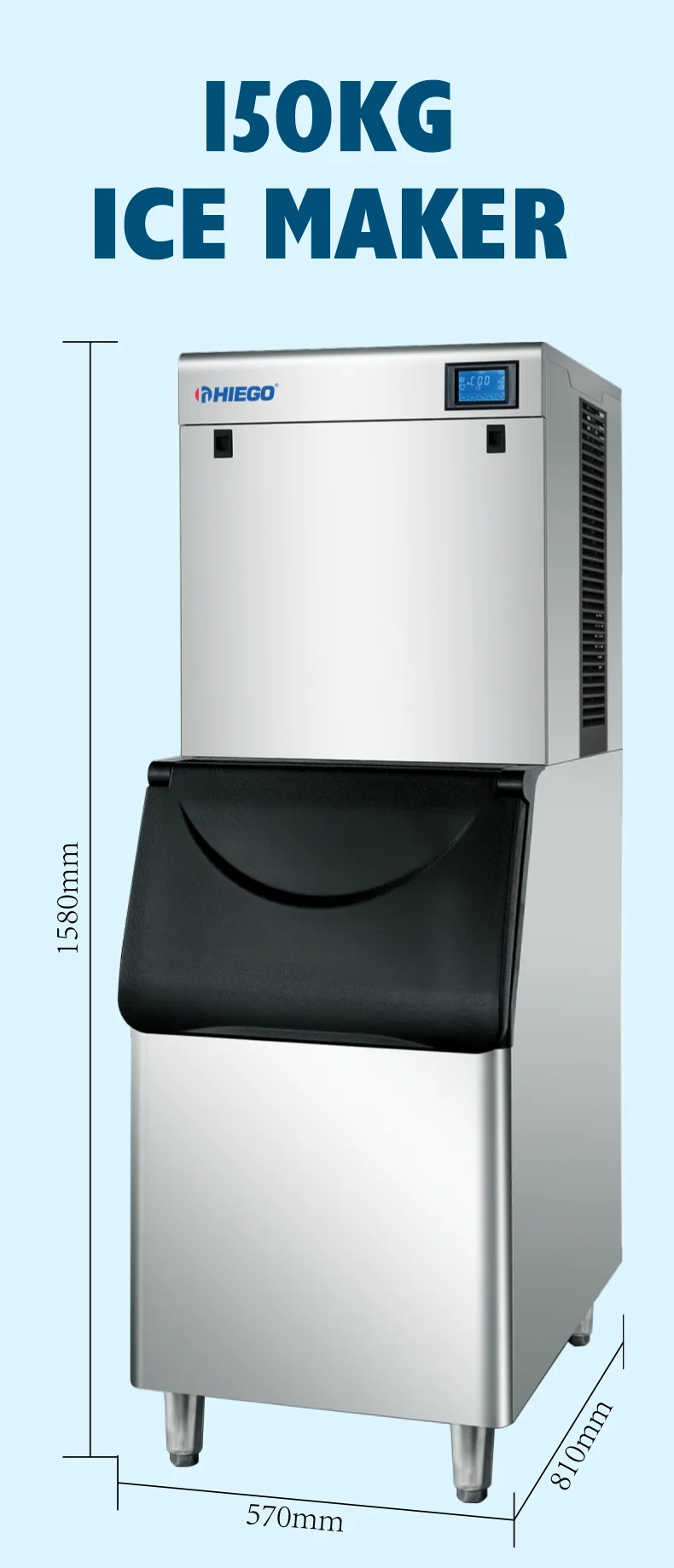 130KG/24H Ice Cube Machine - Efficient & Reliable Solution