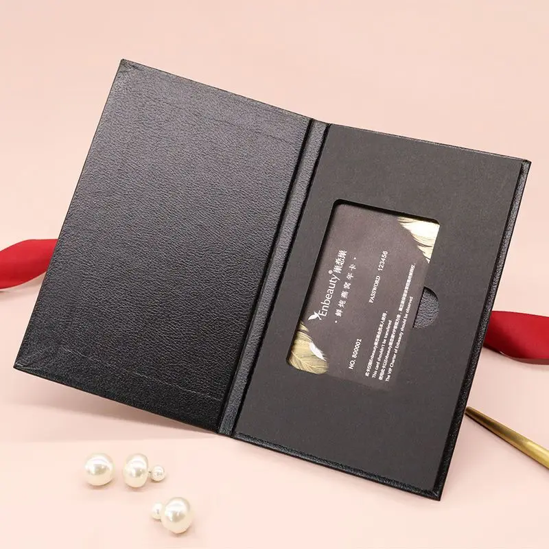 Customized Luxury Paper Magnetic Vertical Cardstock Credit Business ...