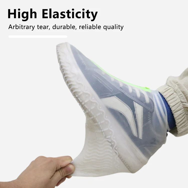 Silicone Rubber Rain Shoe Covers Waterproof Silicon Shoe Cover For Rain ...
