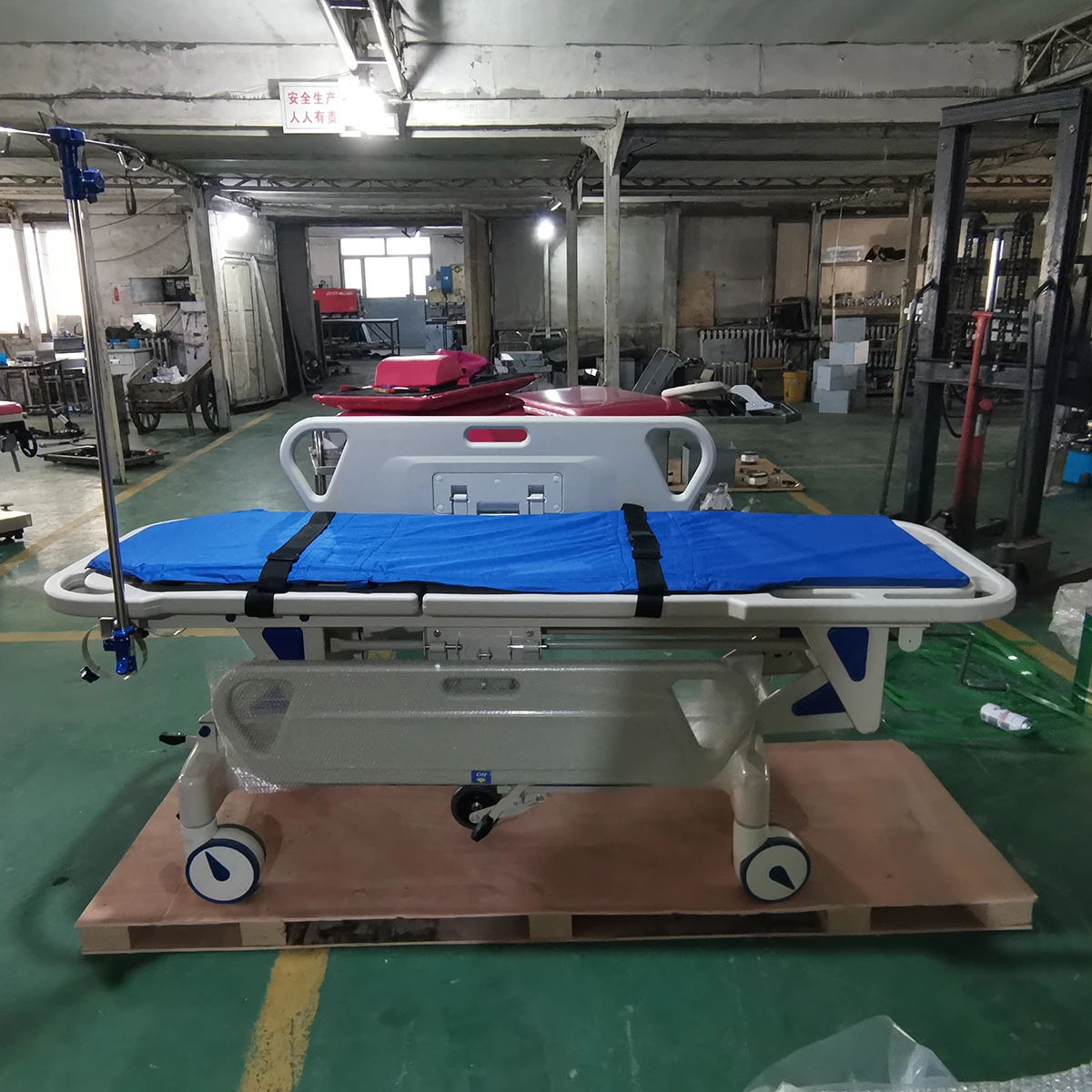 Good Quality Hospital Emergency Transport Trolley Stretcher Ambulance ...