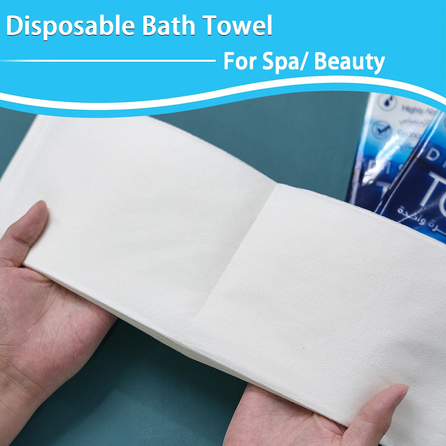 Custom Individually Packed Disposable Bath Towel One Time Use Once ...