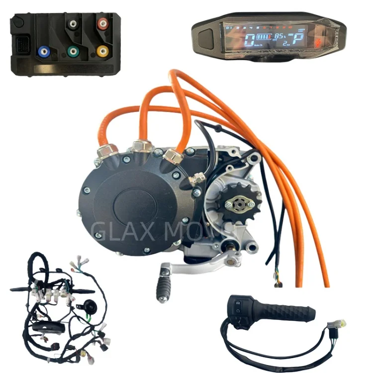 25kw Electric Motorcycle Mid Drive Motor for Electric Motorcycle ...