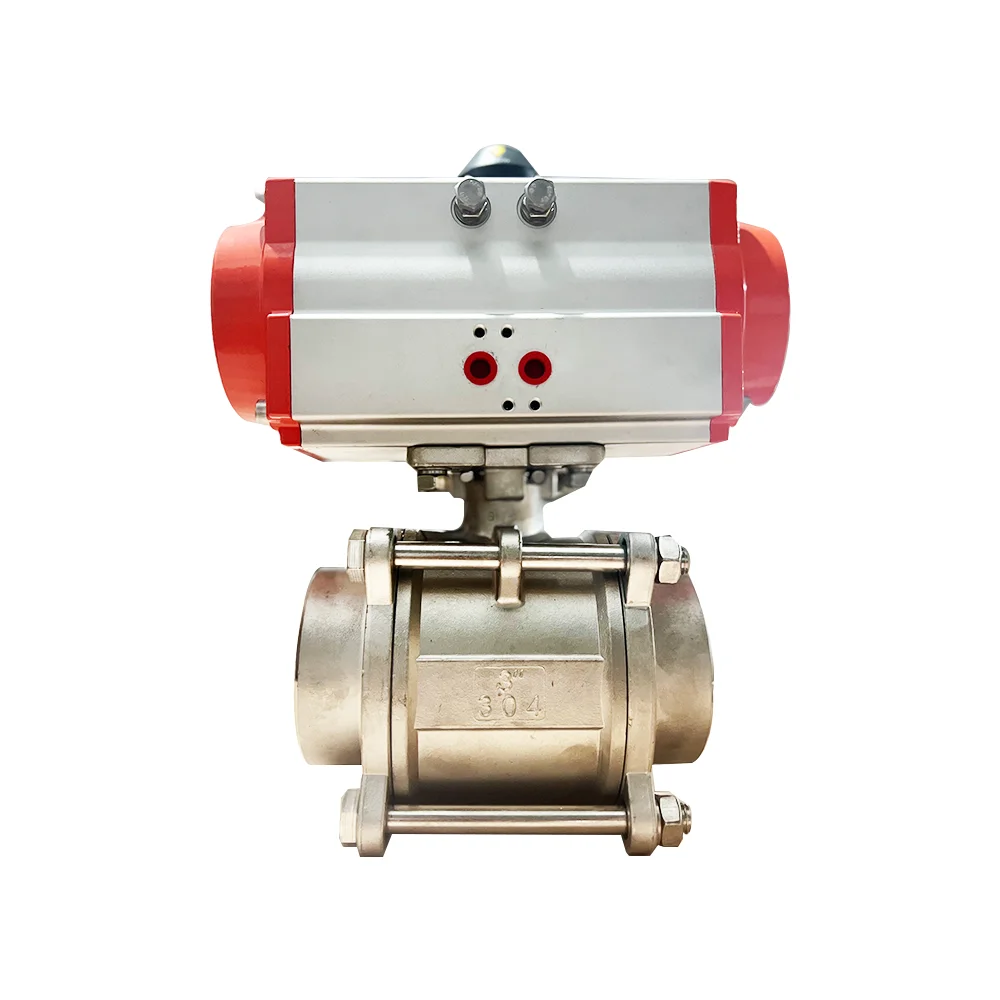 Atmospheric Steam Floating Ball Valve Bidirectional Stainless Steel ...