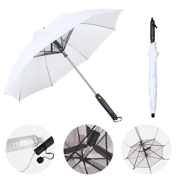 Amazon Hot Sale Umbrella With Fan And Water Spray Special Waterproof ...