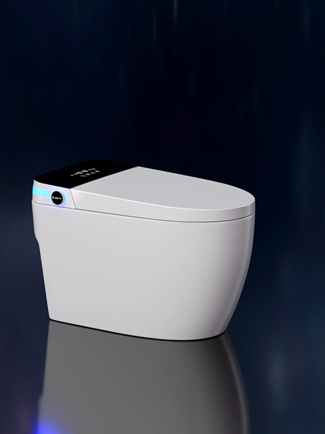 High End Floor Mounted Automatic Flush Electric Toilet Bathroom Ceramic ...