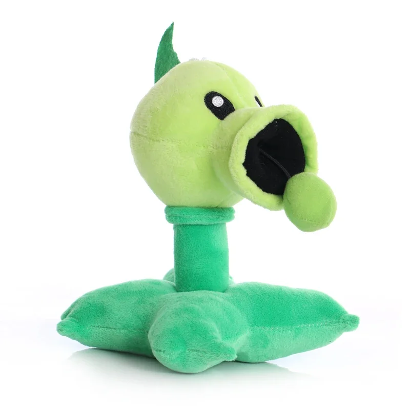 18cm Plants Vs Zombies Peashooter Plush Toy Doll Cute Snow Pea ...