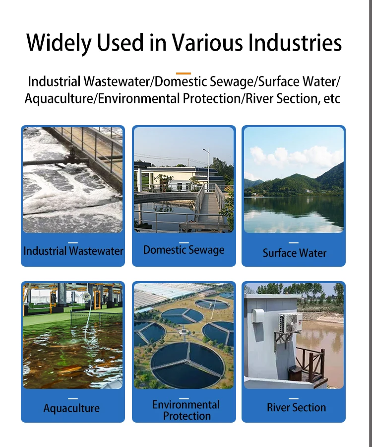 IOT-RS485-DO Industrial Wastewater Treatment Self Cleaning 0~20mg/L ...