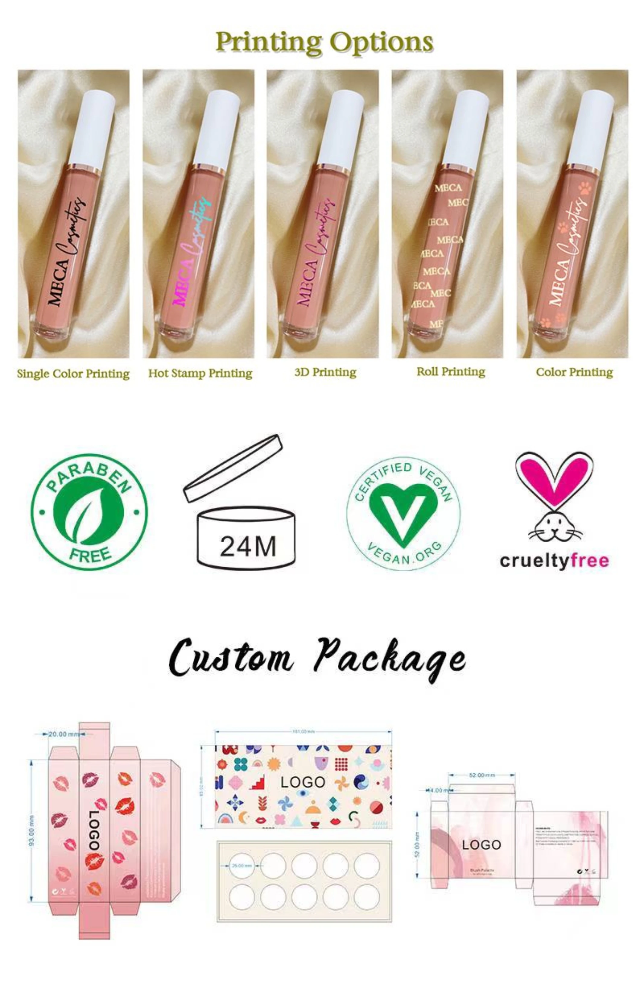 Wholesale Fashional Vegan Plumping 12 Color Lipgloss Moisturizing Non-stick Cup Lipgloss Daily ...
