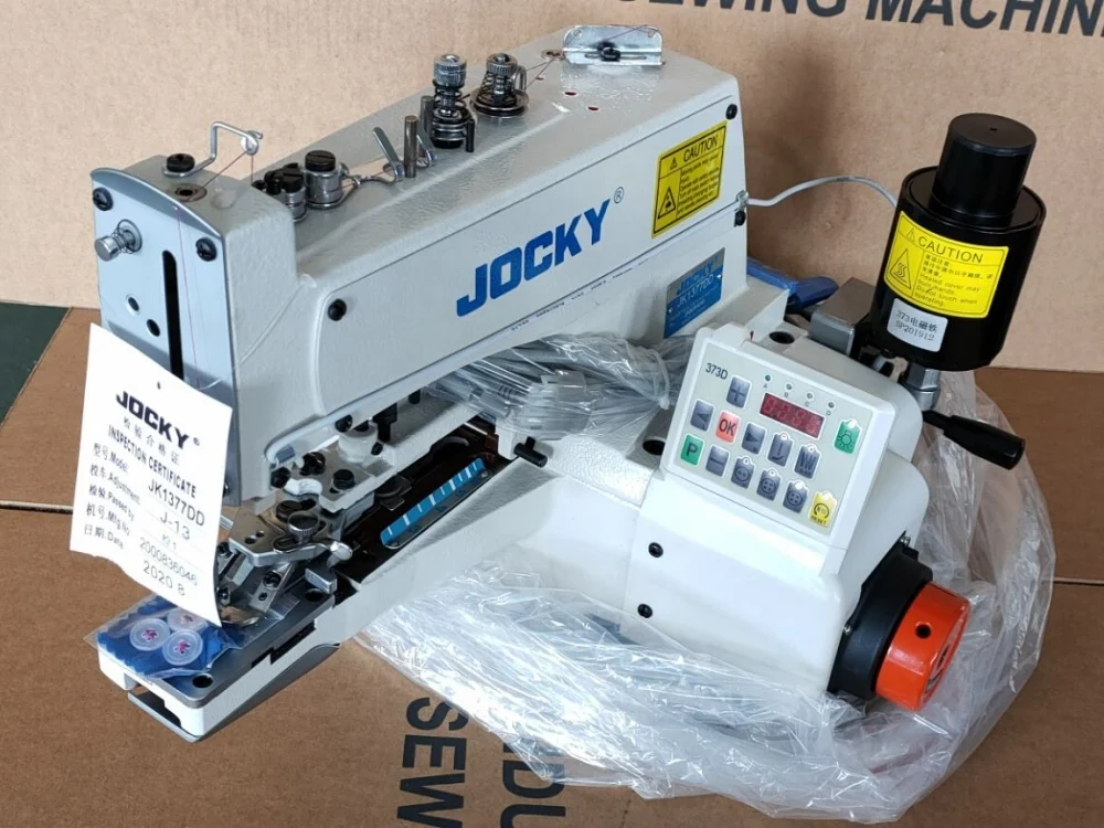 JOCKY JK1377DD - High-Speed Electric Button Attaching Machine