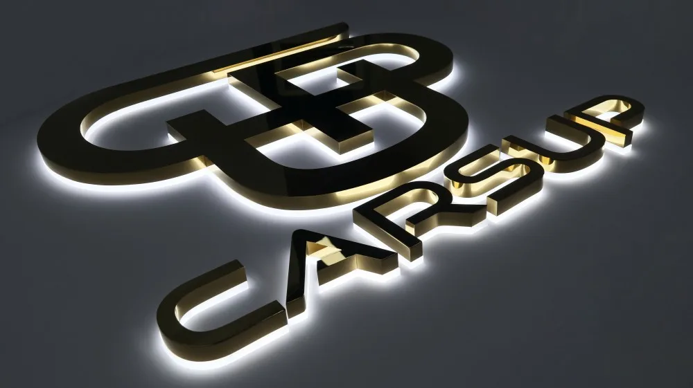 Restaurant Lighted Sign Letters Signage Signboard Shops 3d Electronic ...