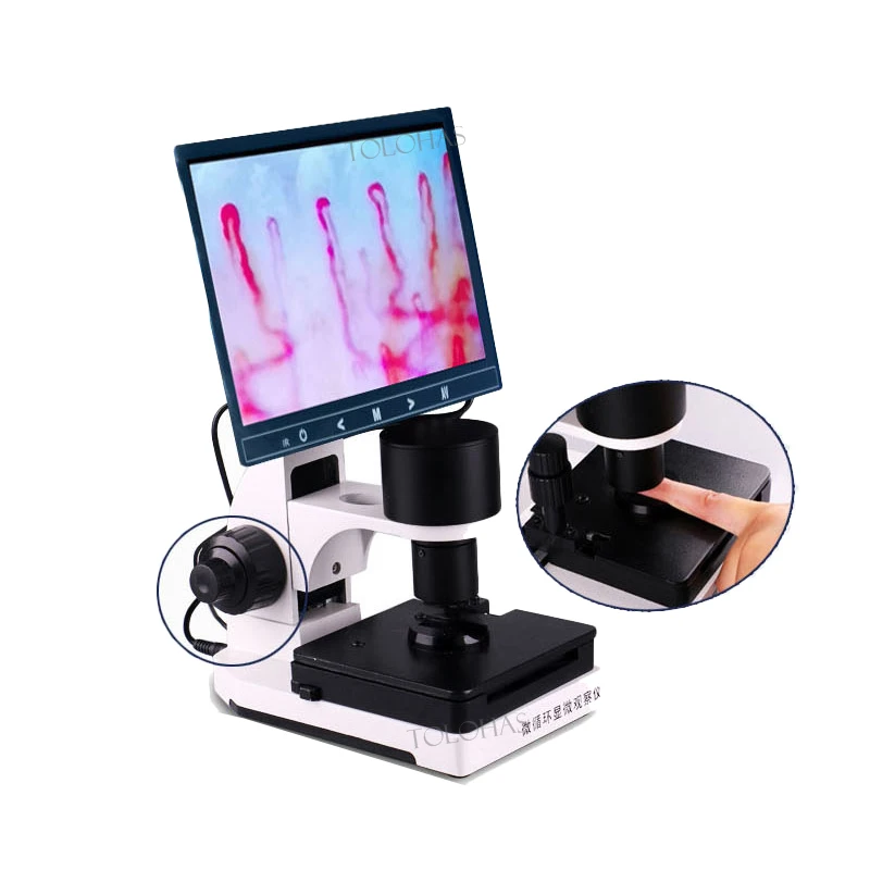 LHBXW880 Hospital Nail Fold Capillary Microcirculation Microscope Price ...