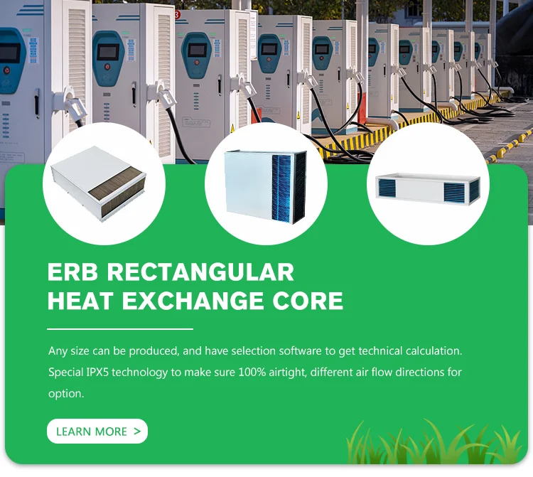 Air Core Exchangers Heat Exchanger For Air Condition Telecom Cabinet ...