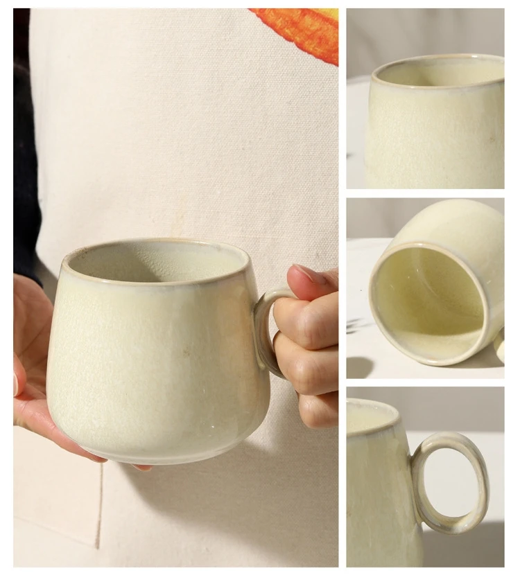Retro Fat Belly Mug Pottery Mugs Handmade Pottery Cups For Coffee - Buy ...