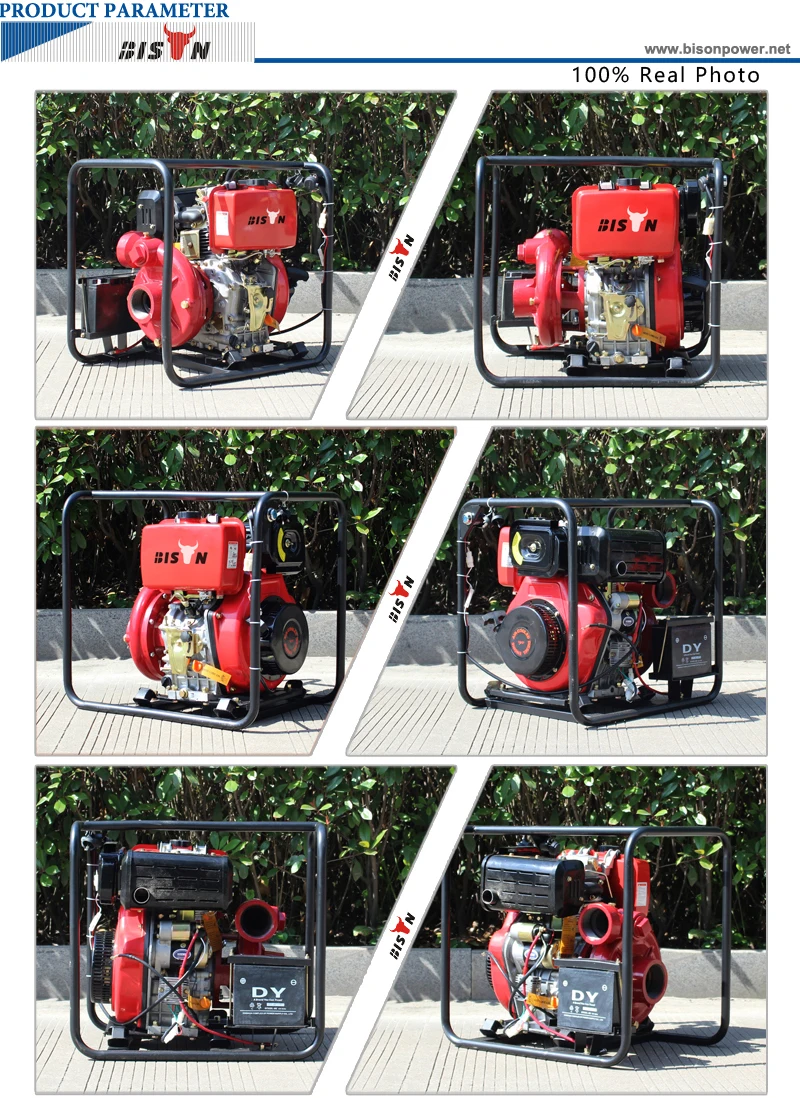 Bison(china) High Pressure 3 Inch Diesel Water Pump,High Pump Lift ...