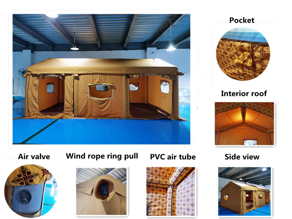 Two Rooms Arab Inflatables Air Tent - Outdoor Camping Tents