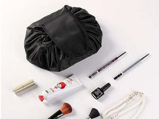 Best Quick Drawstring Travel Makeup Storage Bag Portable Lazy Messy Lay ...