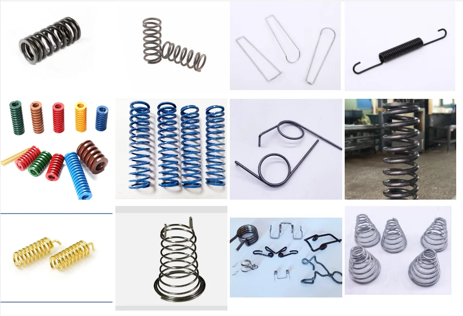 Heavy Duty Tension Spring Clips Stainless Steel Flat Spiral Spring ...