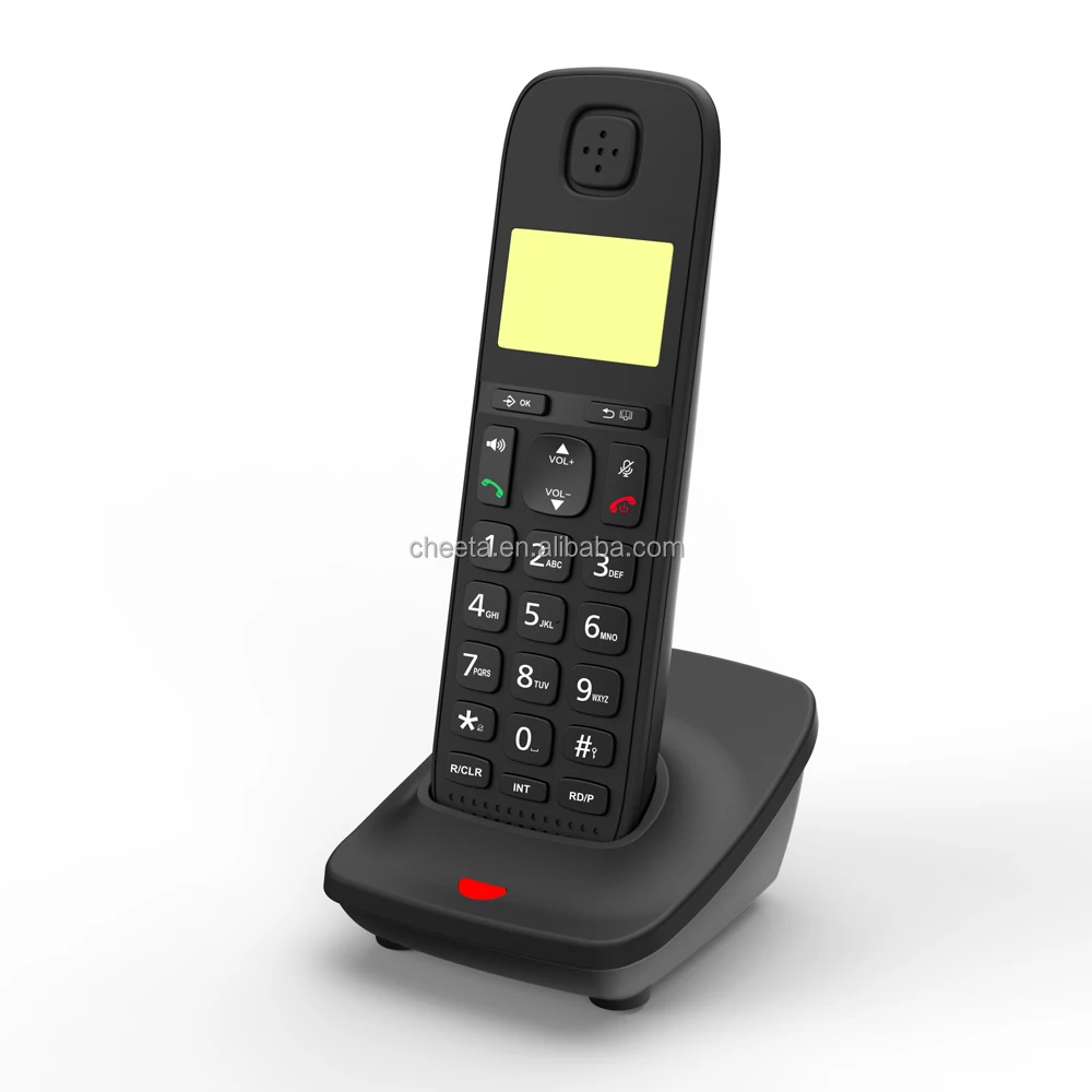 2024 High Quality Cordless Telephone Hotel Home Office Dect Analogue ...
