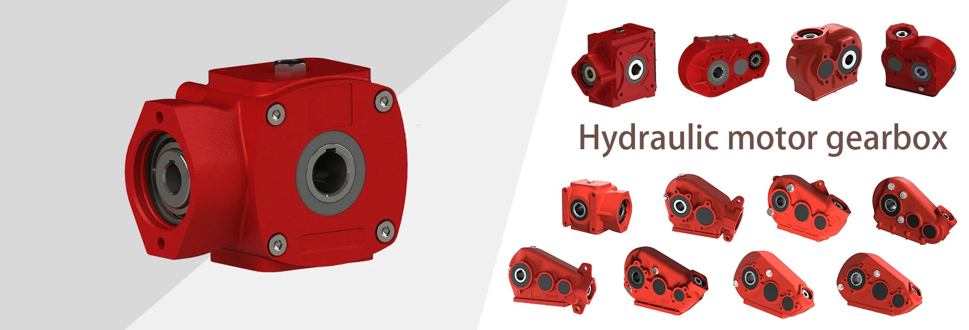 CMR Hydraulic Reducer Spur Bevel Gear Die Cast Housing