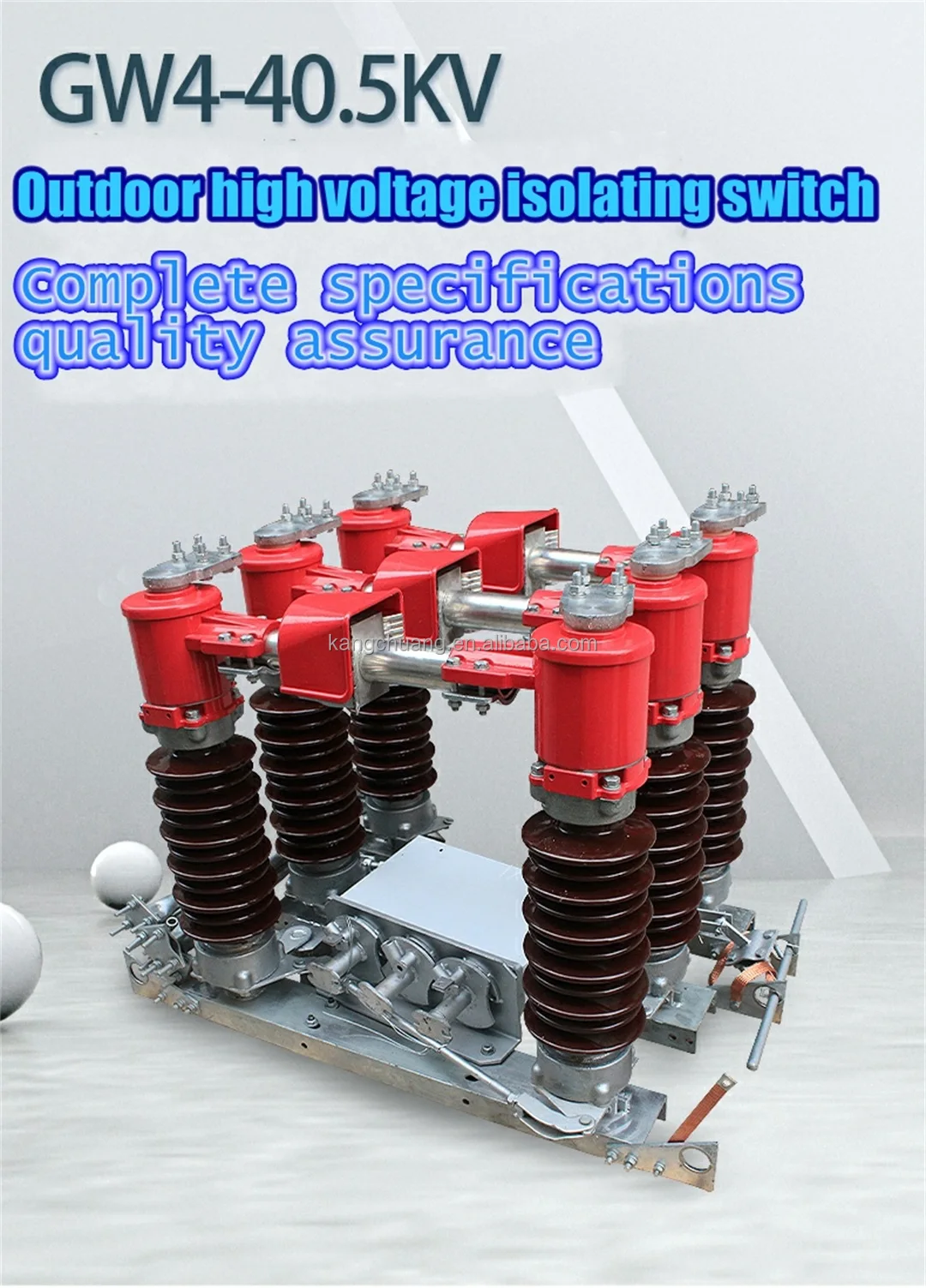 GW4-40.5 630A 12KV 35KV 72.5KV 126KV 145KV 2023 New Power Station Type High Voltage Isolation ...