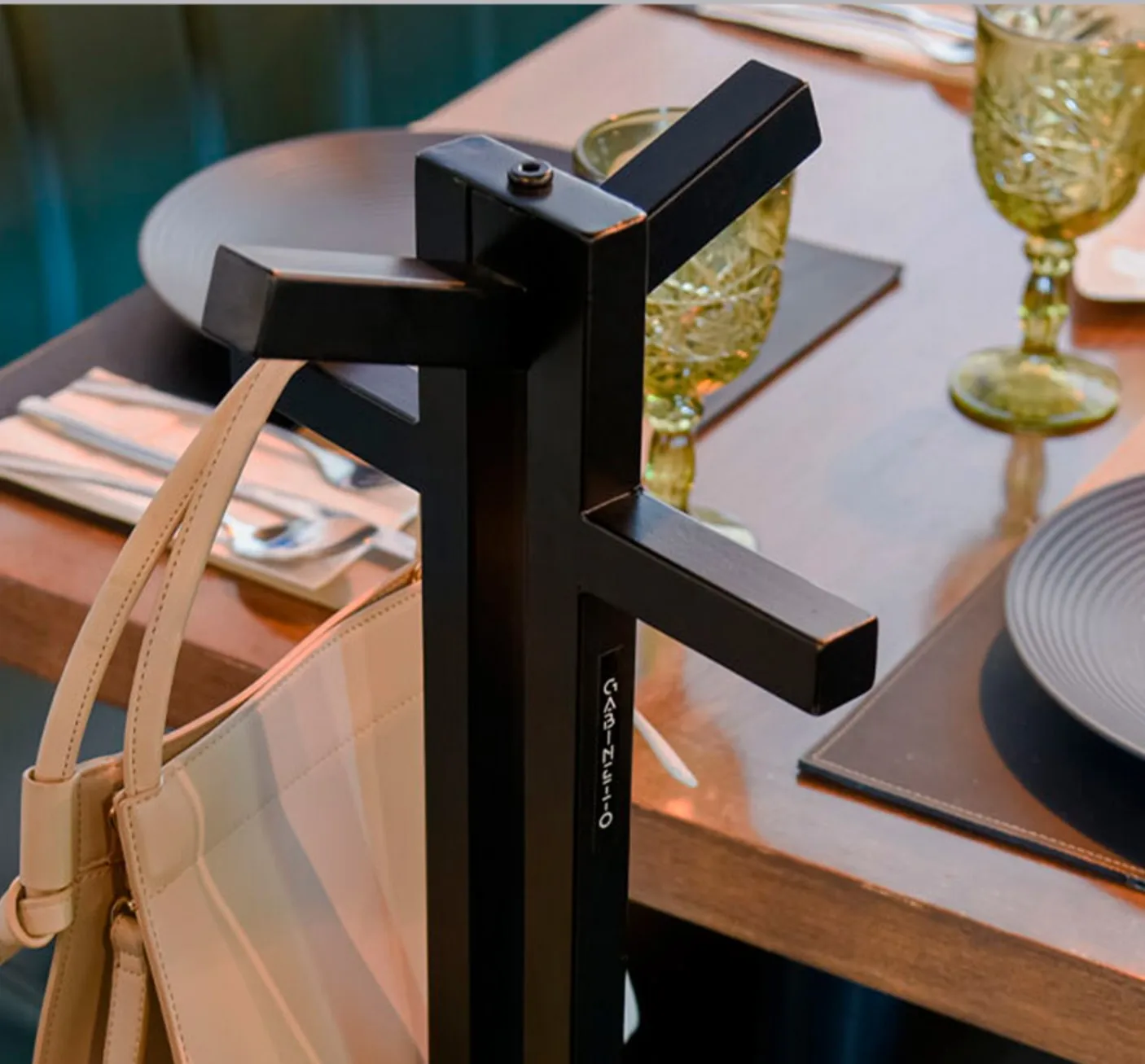 Office Desk Side Handbag Rack Stand For Hanging Handbag Coat Hat ...