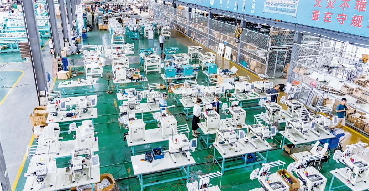 FEIYA 1202 Computerized Embroidery Machine - 2 Heads, 12/15 Needles