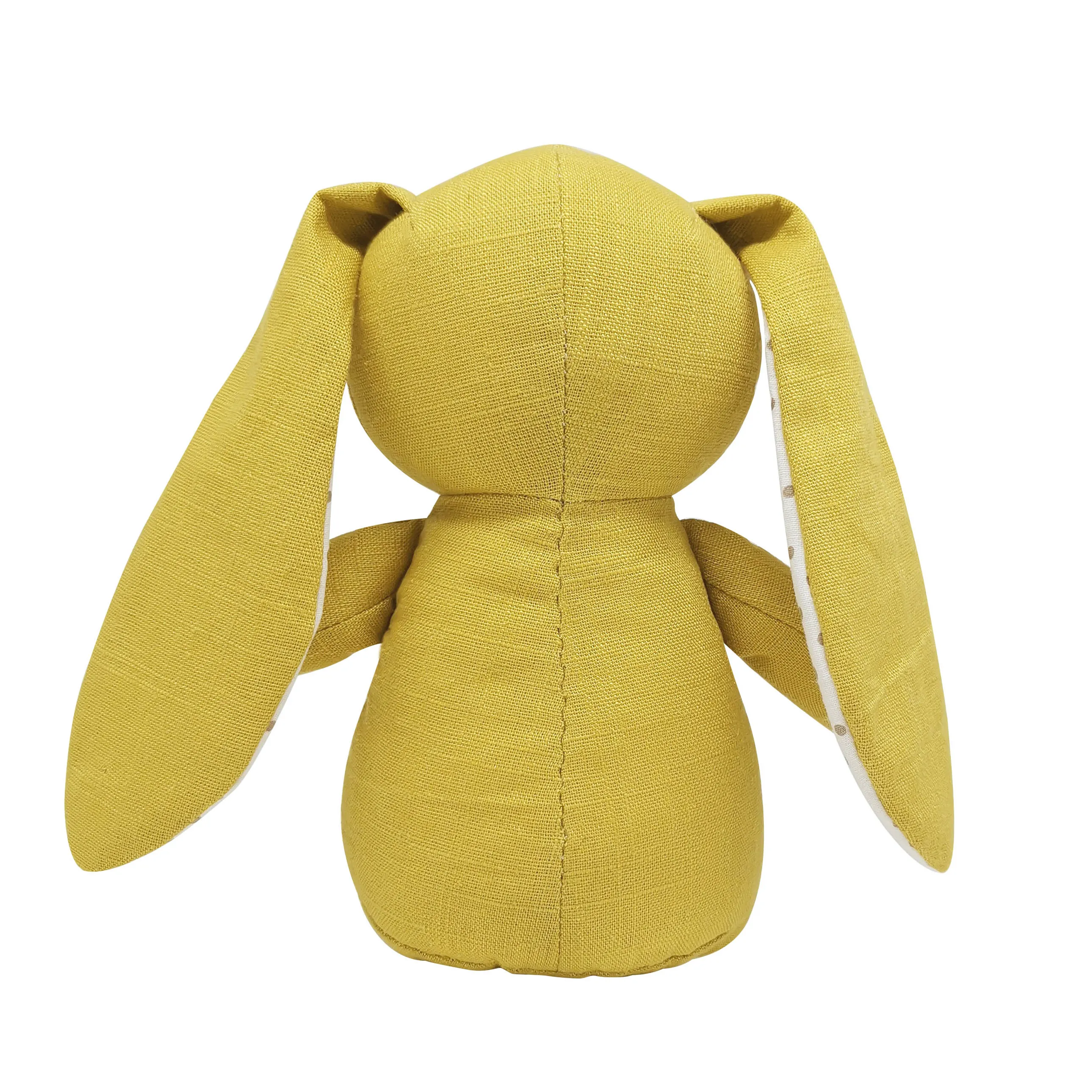 Soft Stuffed Plush Animal - Linen Bunny Rabbit Toy