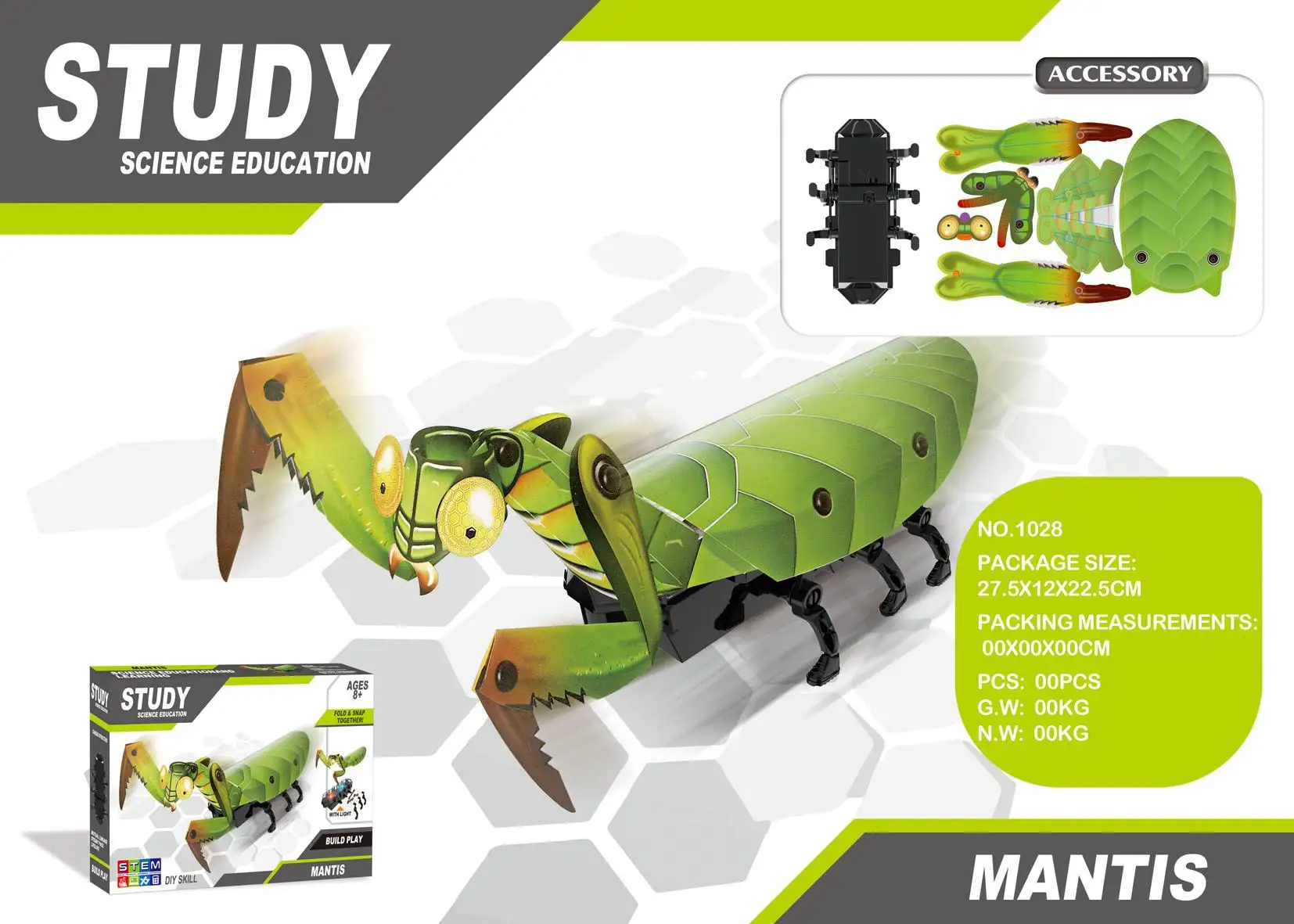 Crawling Animals Assembly Toy Erlectric Kids Robot Kit Diy - Buy ...