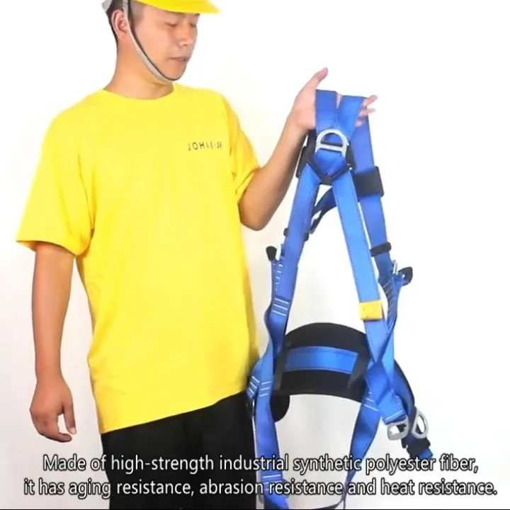 Viral Videos & Demos On Safety Full Body Harness with 7 Point ...