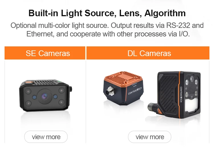 1408x1024 Built-in AI Machine Vision Sensor 60fps OCR for Bottle Inspection