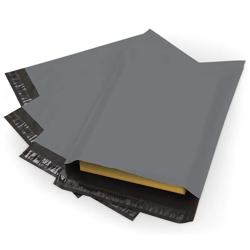 Plastic Grey Mailing Poly Postal Satchel Self Seal Bags