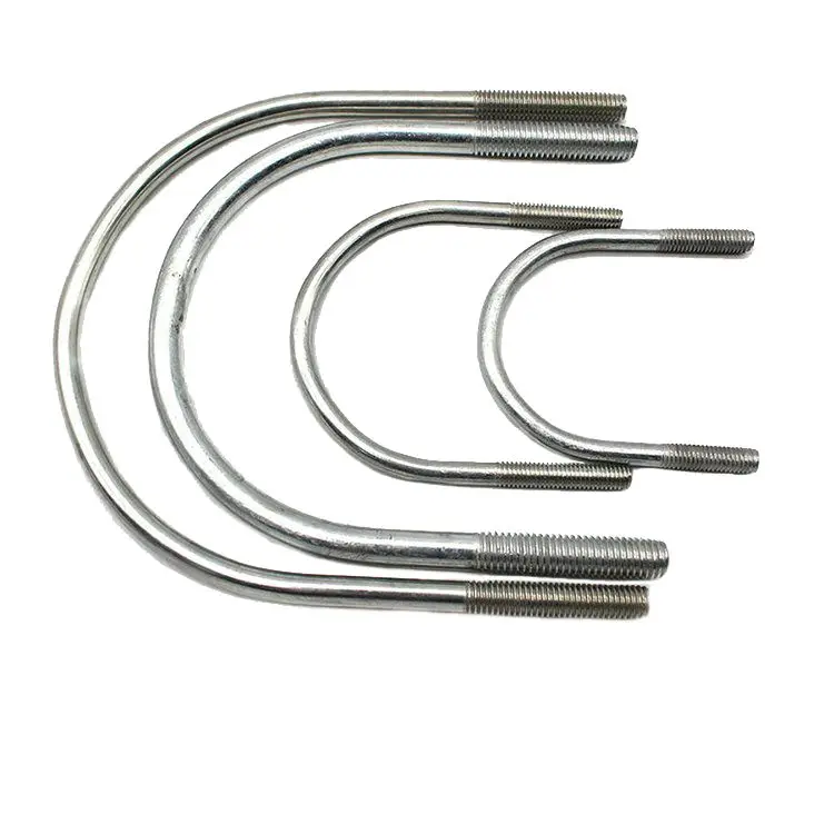 Galvanized U-bolt M10 Stainless Steel for Pipeline Fixation Pipe ...