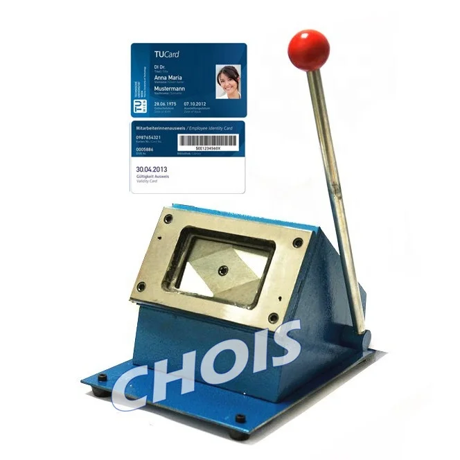 Heavy Duty Desktop Pvc Card Punch,Pvc Card Cutting Machine 86*54mm ...