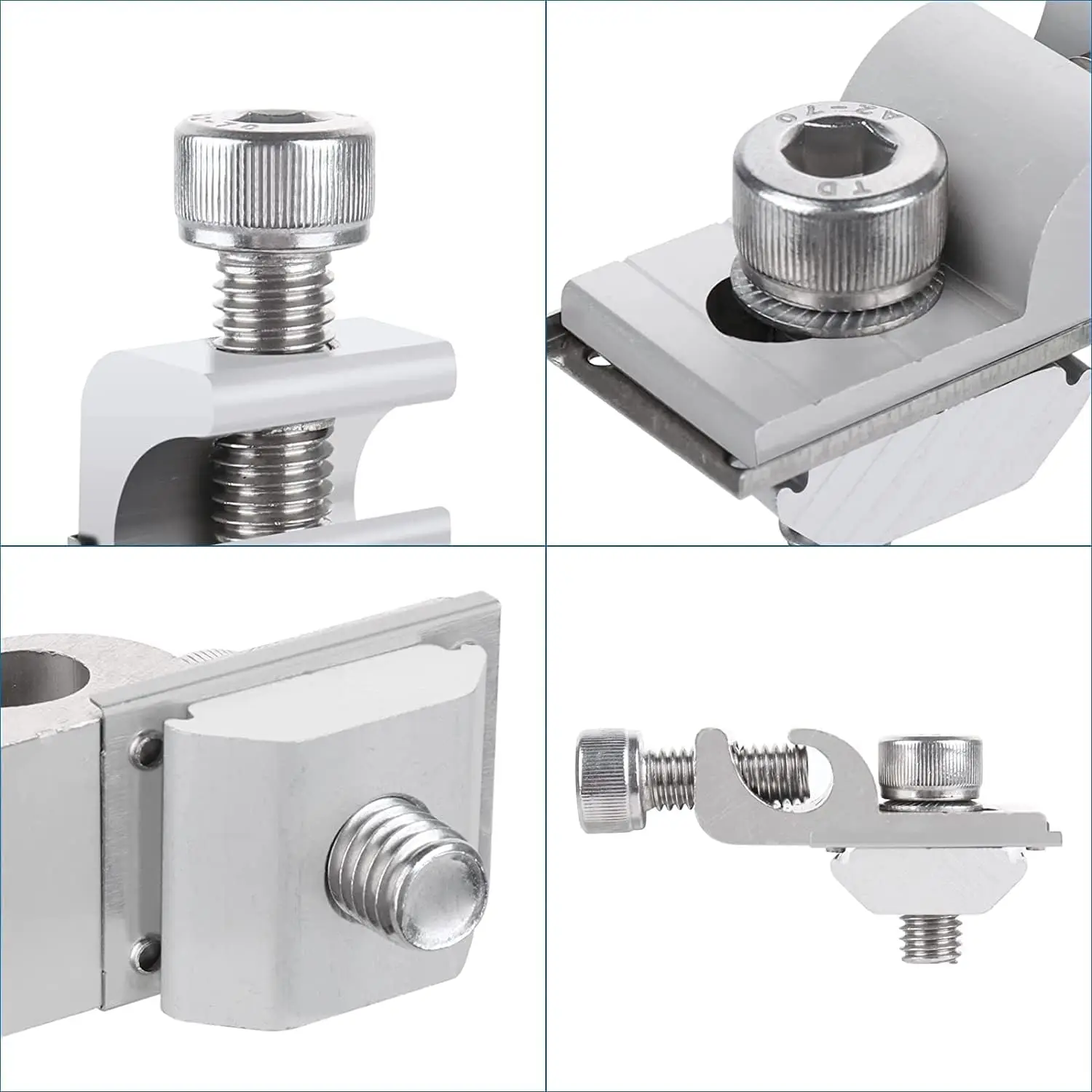 Aluminum Ground Mount Solar M8 Solar Grounding Lug Kits M6 Ground ...