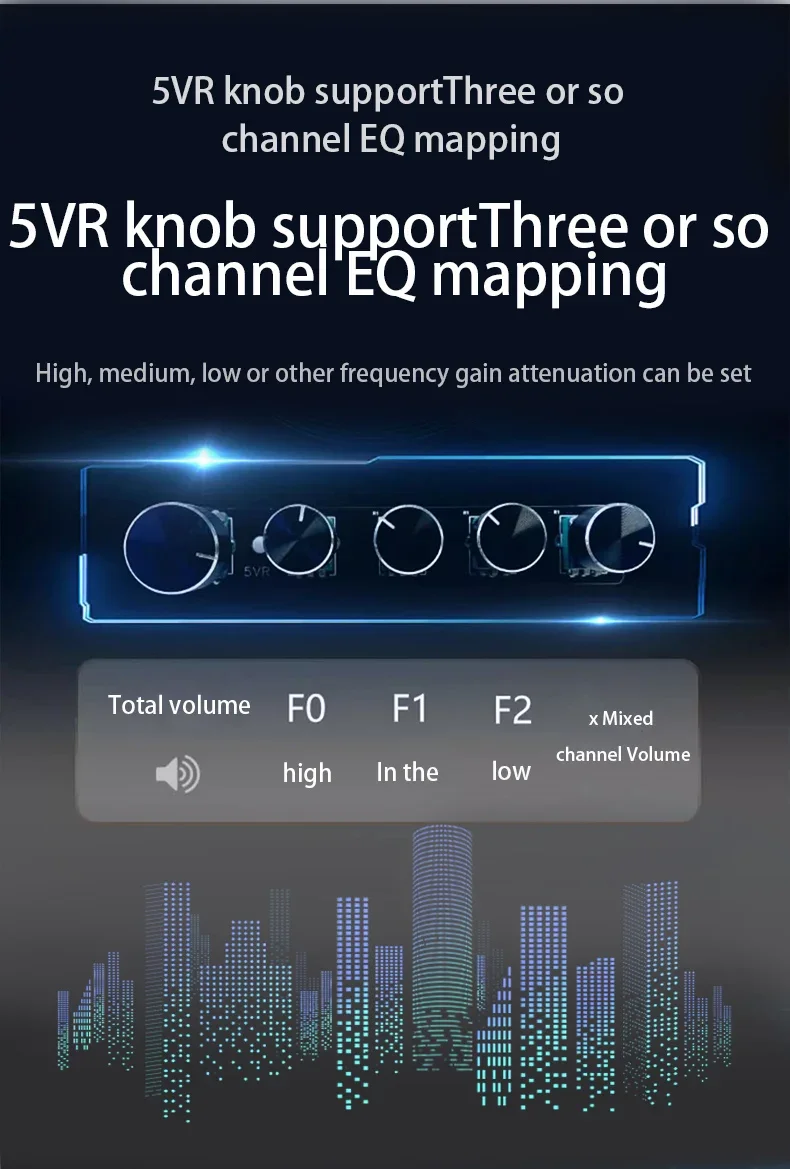 OEM DSP Amplifier Board Module with Bluetooth 5.0