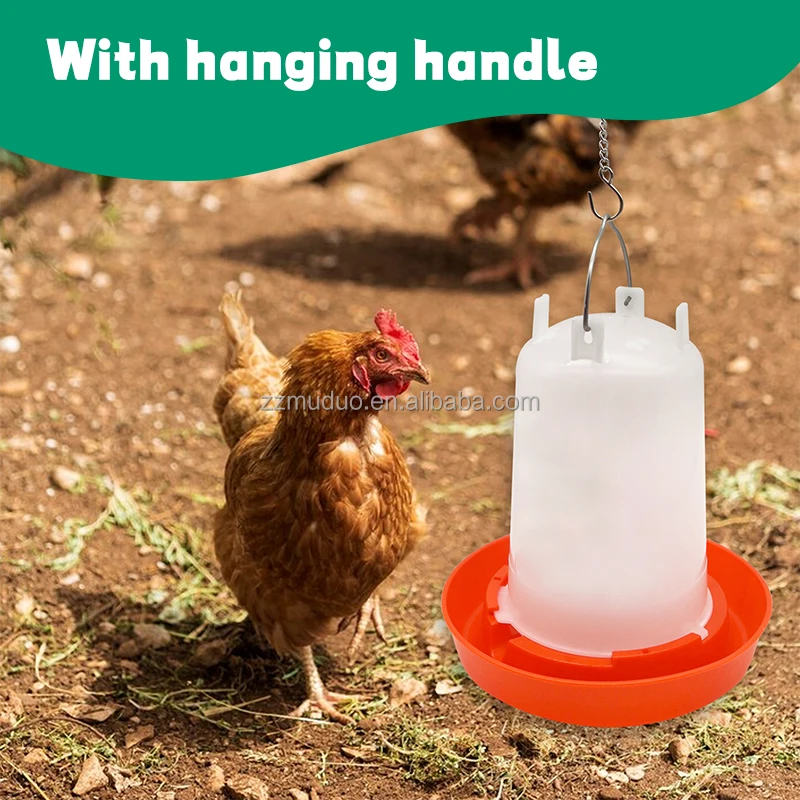 1KG Chick Feeder & 1.5L Drinker Kit - Adjustable Heights Poultry ...